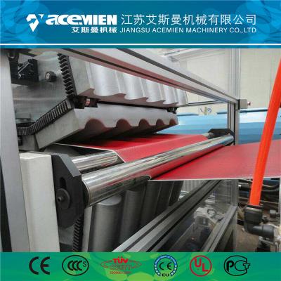 Cina La forma di bambù 250KW ha lustrato la macchina di plastica dell'estrusione di Co delle mattonelle coprenti con il sistema di controllo astuto in vendita