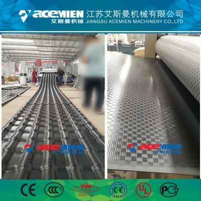 中国 148KWポリ塩化ビニールのスペイン パターンのタケ形のためのプラスチック屋根シート機械 販売のため