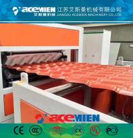 China High Speed Glazed Plastic Roofing Tile / Sheet Manufacturing Machine for sale