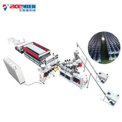 Китай черепица 160KW 2.2mm искусственная рифленая пластиковая делая машину продается