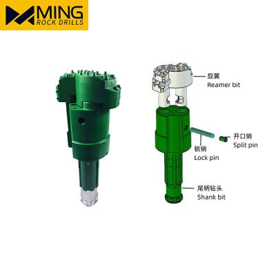 Alto custo de desempenho Tubo de revestimento Diâmetro externo 127 mm MRE127 DHD340 Bito de perfuração de revestimento de barragem para formação de rocha macia