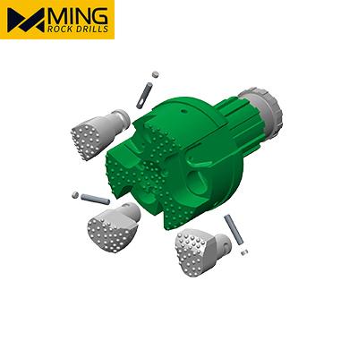 China Broca para sistema de perforación concéntrica de entubación OD406mm MRS406 para sobrecarga con 3 ensanchadores para pilotes en venta