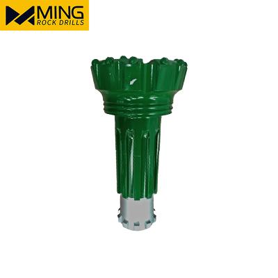 China Concave Face DTH Button Bits Tungsten Carbide Steel DTH Bit Shank Type for sale