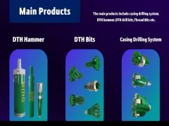 Overburden Casing Under Reamer Hole Opener System Odex Drilling Bit MK5E146MM