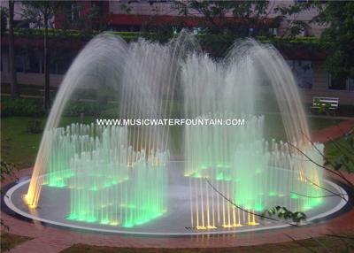 China Customized Indoor Floor Fountains Waterfalls For Kids RGB Underwater Light for sale