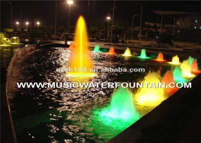 Cina SpA/seracco multicolore LED 9W/12W/24V delle fontane giardino di multimedia in vendita