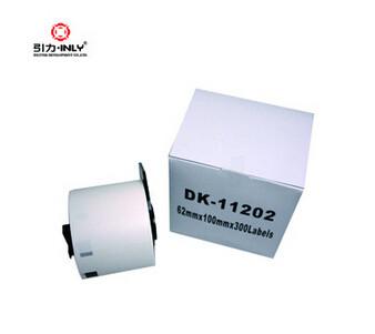 China Hot sell High quality shipping label DK-11202 Brother compatible label for sale