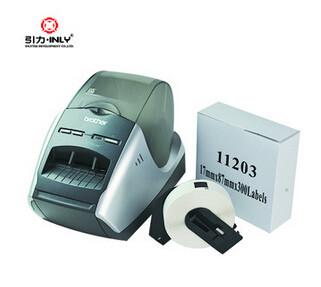 China thermal label 17*87mm brother Compatible DK-11203 Label sticker for sale
