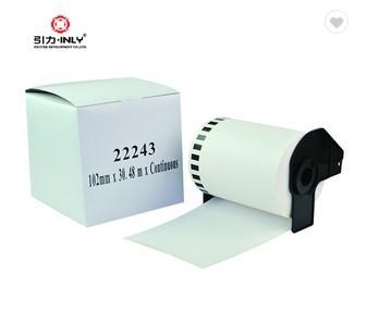 China self adhesive label brother Compatible DK-2243 Direct thermal label for sale