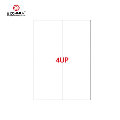 China 100 sheets paper label Amazon address label laser/inkjet label for sale