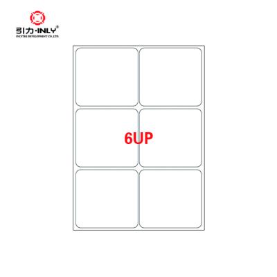 China paper label Amazon address label laser/inkjet label for sale