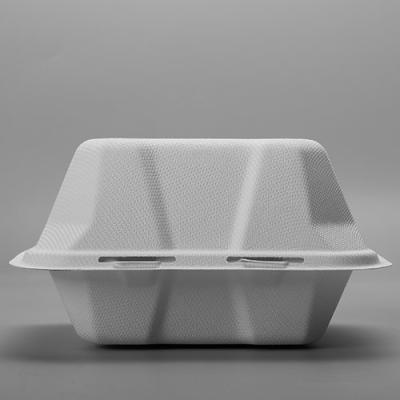 中国 3つのコンパートメントMicrowavable生物分解性のファースト・フード テークアウト箱の卸売の食料調達の使い捨て可能な食品容器行くため 販売のため