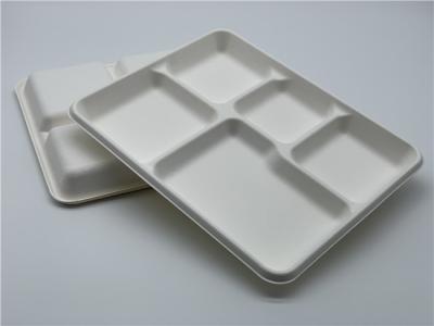Cina Vassoi biodegradabili dell'alimento del compartimento del padellame 25g 5 in vendita