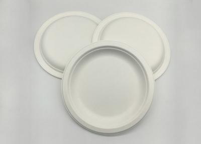 China Bagaço descartável amigável da cana-de-açúcar de Eco placa do bolo redondo da louça do alimento de 7 polegadas à venda