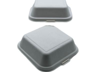 China Sandwich 20g 150x150x40mm Biologisch afbreekbare Meeneemcontainers Te koop