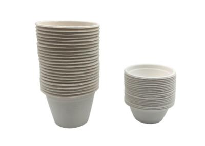 Cina tazze biodegradabili 120ml e coperchi di 4oz 72×30mm in vendita