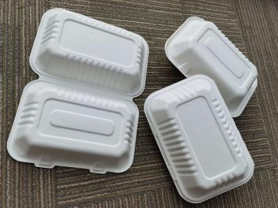 Cina Biodegradabile a 9×6 pollici da andare contenitori di alimento in vendita