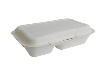 中国 自然な35gクラムシェル22.5×12.5×5.5cm生物分解性サラダ箱 販売のため