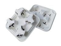 China Sugarcane Biodegradable Cups And Lids for sale