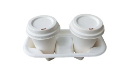 Cina 2 supporti di tazza di carta concimabili 13.5g del compartimento in vendita