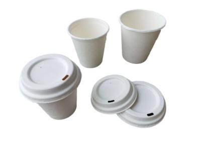 中国 サトウキビ12oz 350mlの生物分解性のコップおよびふた 販売のため