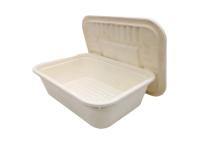 China 170×120×43mm Snack Biodegradable Corn Starch Packaging for sale