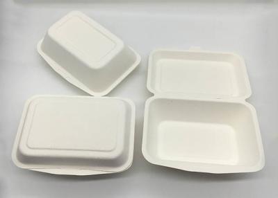 Cina Contenitori di alimento asportabile biodegradabili naturali a 7×5 pollici in vendita