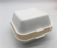 China 6x6 Inch  Biodegradable Takeout Containers for sale
