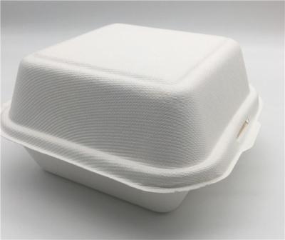 Cina 6x6 misurano i contenitori in pollici da portar via biodegradabili in vendita