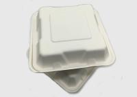 China Dinnerware  8×8 Inch 100% Biodegradable Takeout Containers for sale