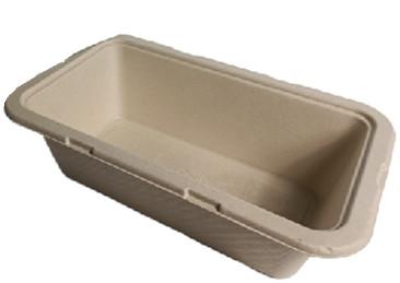 Китай 10×6 коробки салата дюйма 1050ml 35g Biodegradable продается