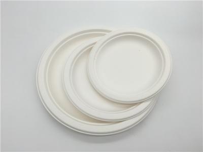 China 6/7 descartáveis /8.75/9 placas biodegradáveis do bagaço da cana-de-açúcar de 10 polegadas à venda