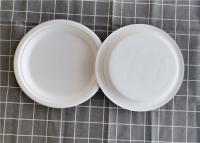 China 15g 9 Inch Round  Sugarcane Bagasse Disposable Tableware for sale