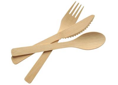 China Compostable17cm de Beschikbare Natuurlijke Reeksen van het Bamboebestek Te koop
