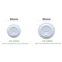 China Disposable Sugarcane Pulp 8oz 12oz Coffee Cup Lids for sale