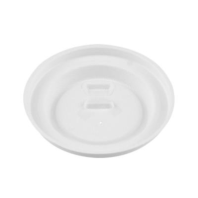 Китай Biodegradable крышки чашки сахарного тростника 80mm 90mm для горячего чая продается