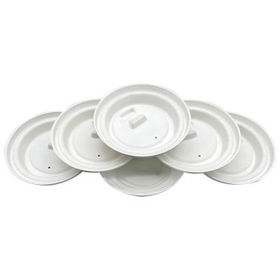 Cina Vite riciclabile della bagassa della canna da zucchero di 100% sui coperchi per le tazze di 8oz 12oz 16oz in vendita