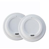 China 8cm Biodegradable Sugarcane Pulp Coffee Cups With Lids for sale