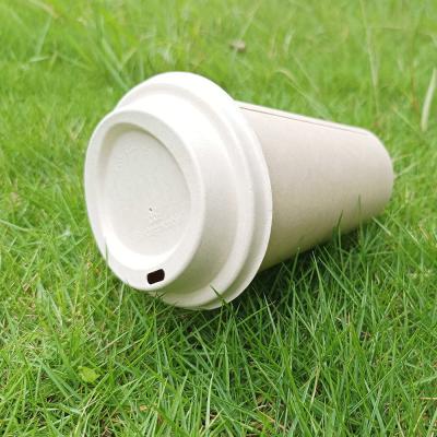 China De Koffiekoppen en Deksels van de ijskast Veilige Biologisch afbreekbare 80mm 90mm Bagasse Te koop