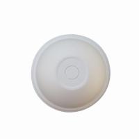China Microwavable Compostable Bagasse Cup Lids Plastic Free for sale