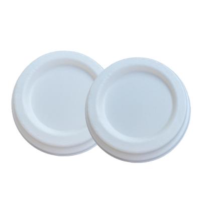 Китай Biodegradable крышка чашки сахарного тростника для кофейной чашки 8oz продается