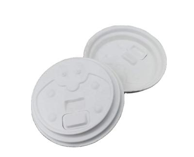 Китай Крышки чашки багассы 90mm сахарного тростника Compostable устранимые продается
