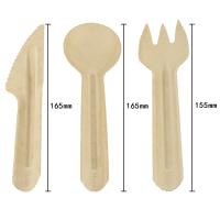 China Biodegradable Compostable Bagasse Paper Disposable Cutlery for sale