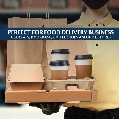 Cina I nessun accatastabili rovesciano il supporto di tazza di carta 2 4 Tray For Coffee Bar in vendita