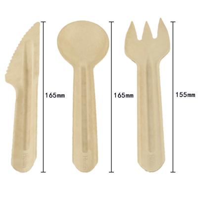 China 100% biologisch afbreekbare Beschikbare Spoon&Knives, Meeneem, voor Restaurant of Huispartij Te koop