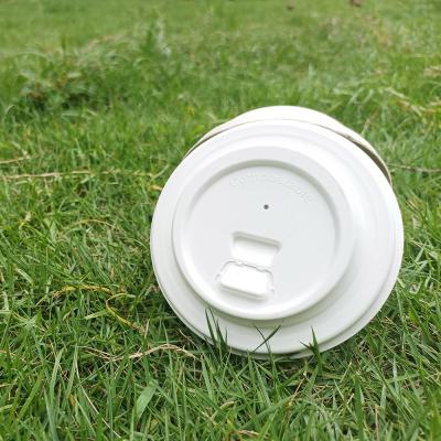 China A fibra da cana-de-açúcar reduz a polpa as tampas 90mm de papel de 80mm para copos da bebida de 8oz 12oz 16oz 32oz à venda