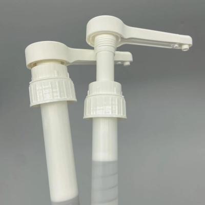 China Bomba do xarope do distribuidor de UK30-38-410 30ML PP/PE a quantidade de bomba líquida do leite da bomba à venda