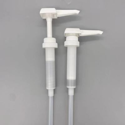 China UK10-1 38-400 PP/PE 30ML Zufuhr-Siruppumpe die Quantität des flüssigen Pumpensalat-Milchhonigs zu verkaufen