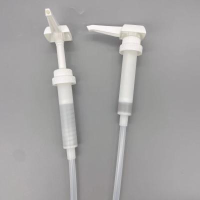 China UK10-1 38-400 PP/PE 30ML Zufuhr-Siruppumpe die Quantität des flüssigen Pumpensalat-Milchhonigs zu verkaufen