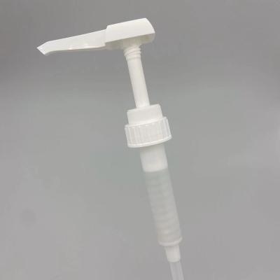 China Bomba do xarope do distribuidor de UK10-1 38-410 PP/PE 30ML a quantidade de mel líquido do leite da salada da bomba à venda
